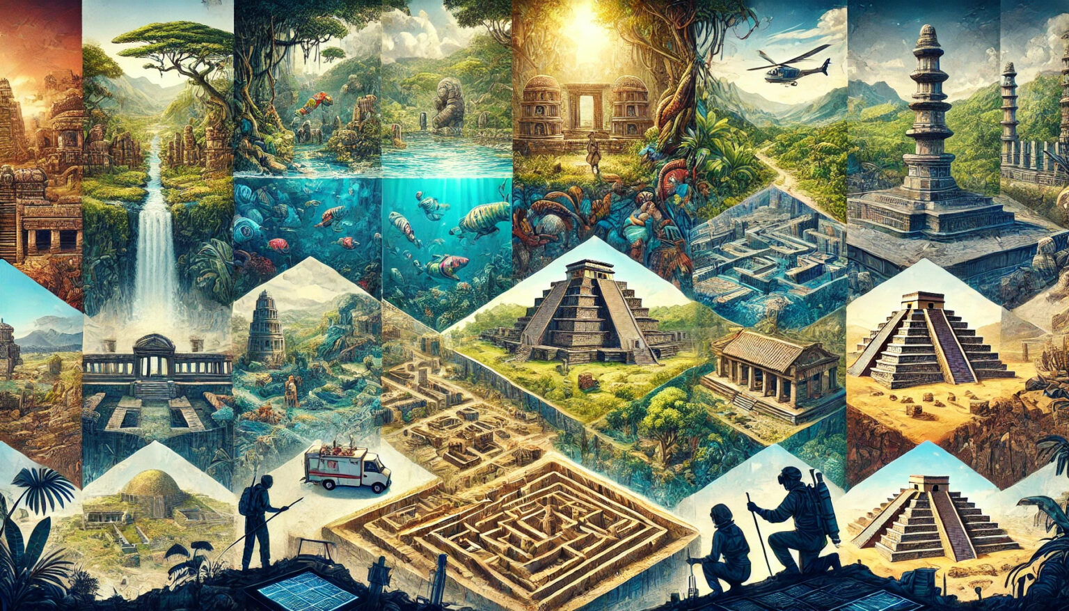 10 Most Recent Archaeological Discoveries of Lost Cities - Legends of ...